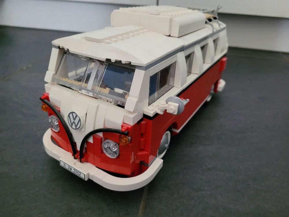 Lego T1 Campingbus Bulli Surfer Van Detailliert (Gebraucht) in für CHF ...