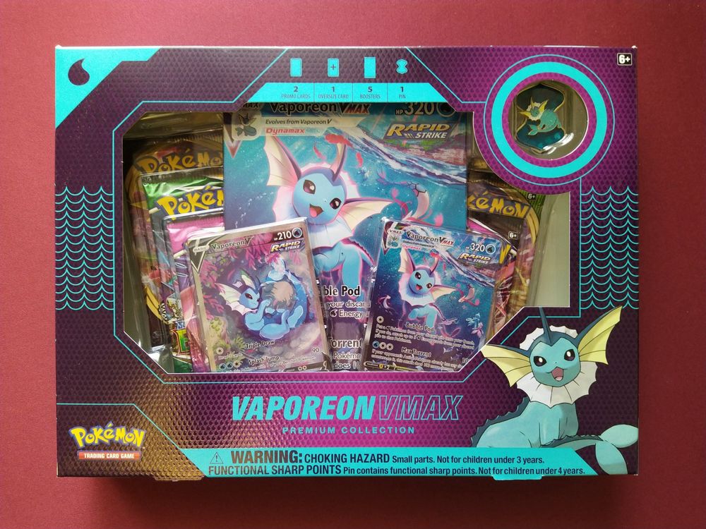 Pokemon Vaporeon Vmax Box - Evolving Skies (Neu und originalverpackt) in Küsnacht ZH für CHF 149 ...