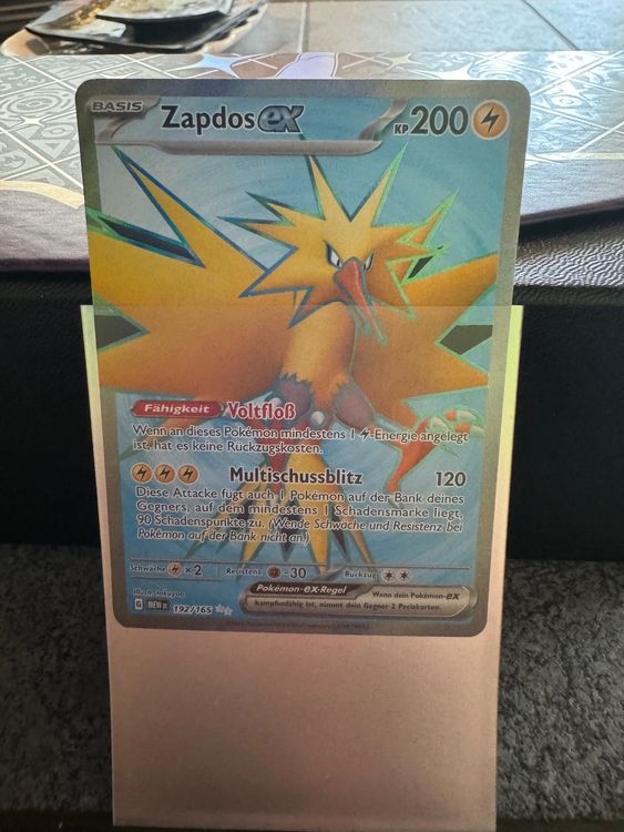 Zapdos EX Full Art - 151 (Gebraucht) in St. Gallen für CHF 30 – mit ...