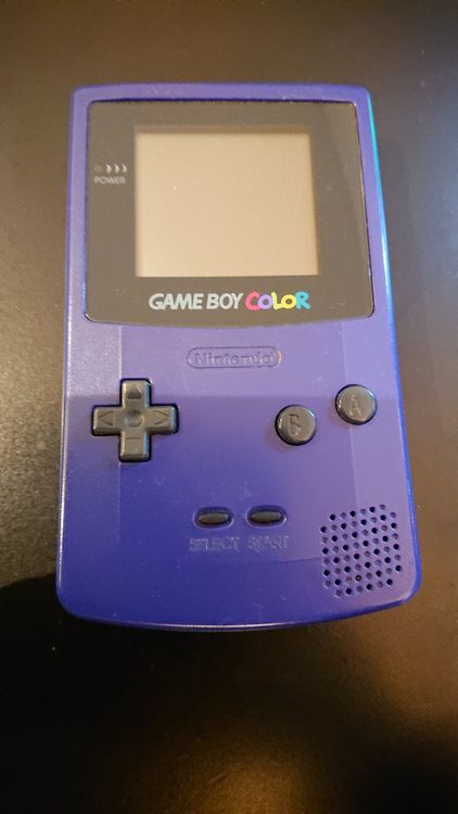 Nintendo Gameboy Color GBC - Lila Violett - Original - Top (Gebraucht ...