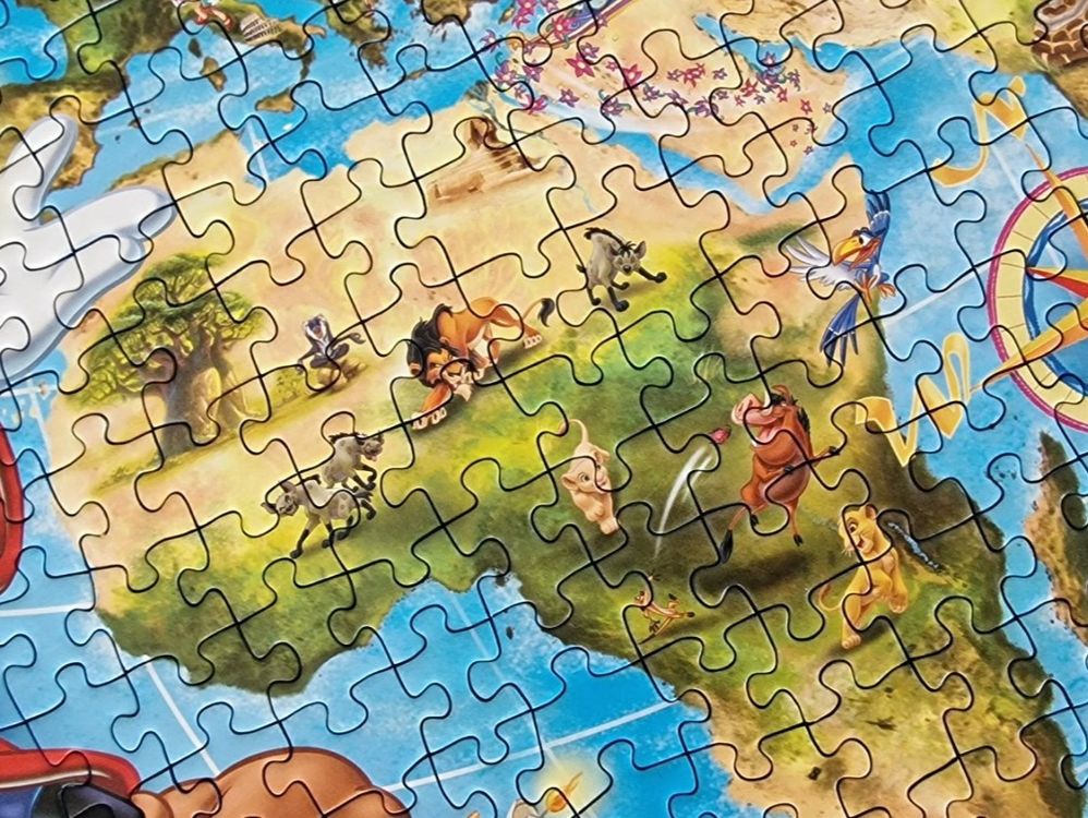 Ravensburger Puzzle Disney Weltkarten Motiv 1000 Teile Kaufen Auf Ricardo
