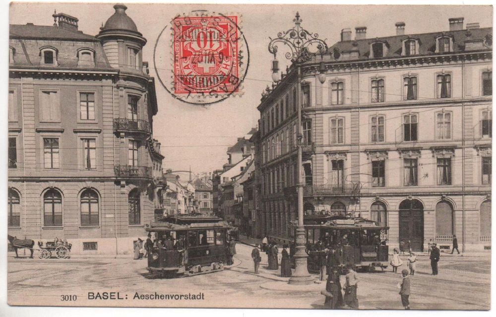 BASEL Aeschenvorstadt, Strassenbahn Tram (Gebraucht) in Jona für CHF 34.9 – mit Lieferung auf ...