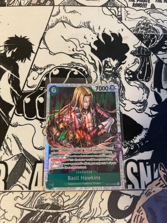 One Piece TCG: Basil Hawkins (OP07-029) (V.1) (Gebraucht) in Dättwil AG ...