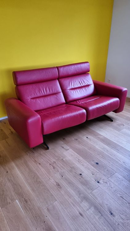 Stressless 2er Ledersofa | Kaufen auf Ricardo