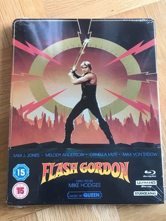 Flash Gordon - Zavvi Steelbook - 4K UHD Blu-ray (Neu und ...