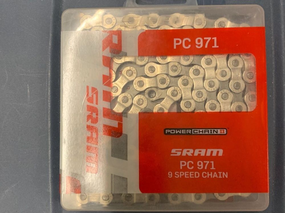 SRAM Kette 9-Fach Bike Velo PC-971 9-Speed Velokette | Acheter sur Ricardo