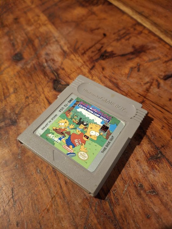 Simpsons: Escape from Camp Deadly - Game Boy Spiel (Gebraucht) in ...