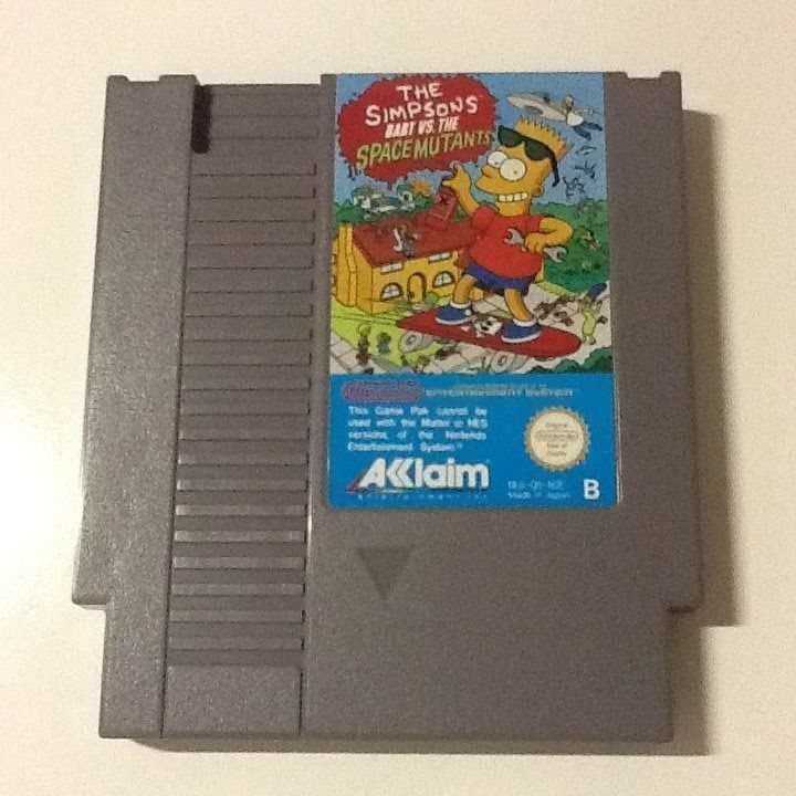 NES The Simpsons: Bart vs Space Mutants (Gebraucht) in Ligornetto für ...