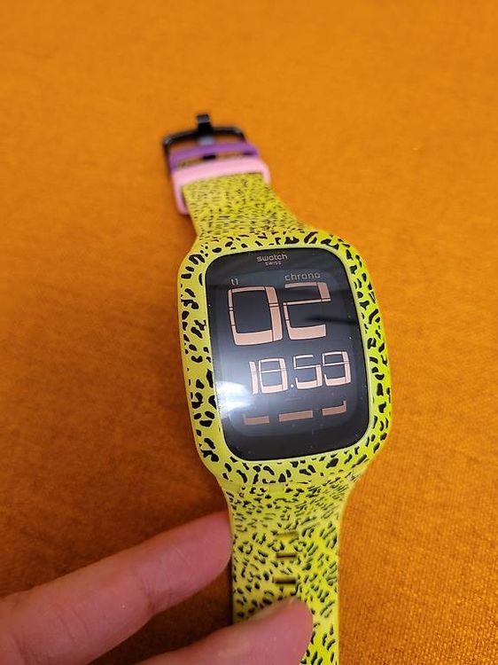 Swatch Uhr Digital Touch SURG103 Hunter Swiss Made (Gebraucht) in ...