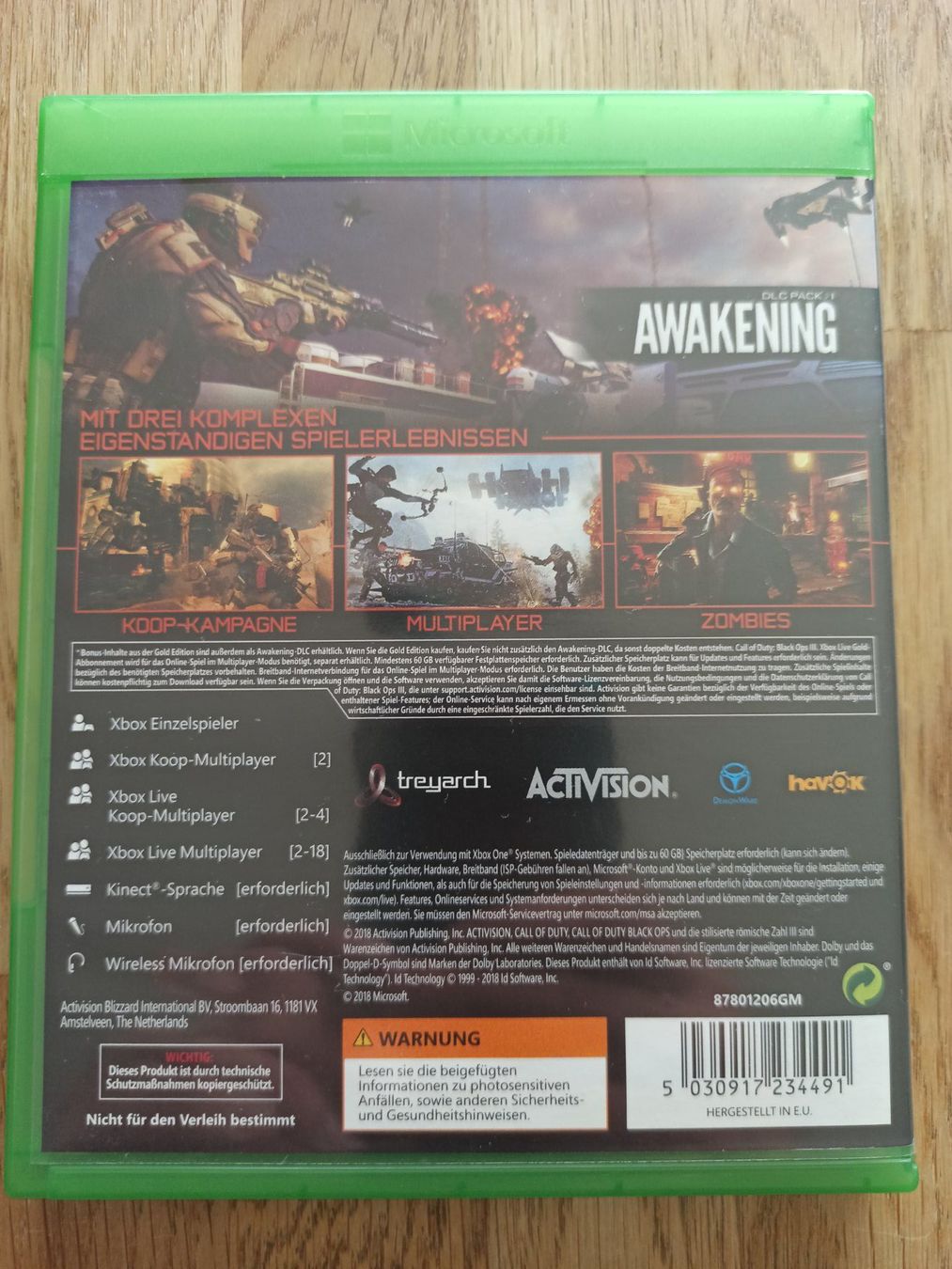 Call of Duty Black Ops 3 Xbox One 📀🎮📀 📀🎮📀 (Gebraucht) in Oberweningen ...