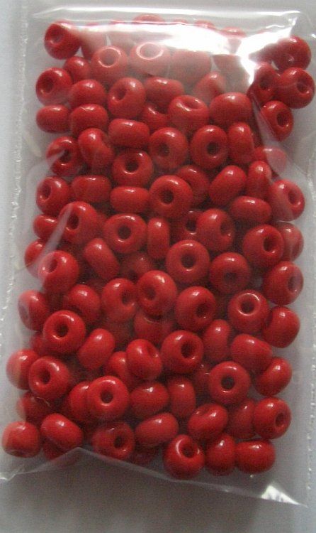 Rocailleperlen Rot Coral satt 4,5 mm (Neu und originalverpackt) in Gunzwil für CHF 2 – mit ...