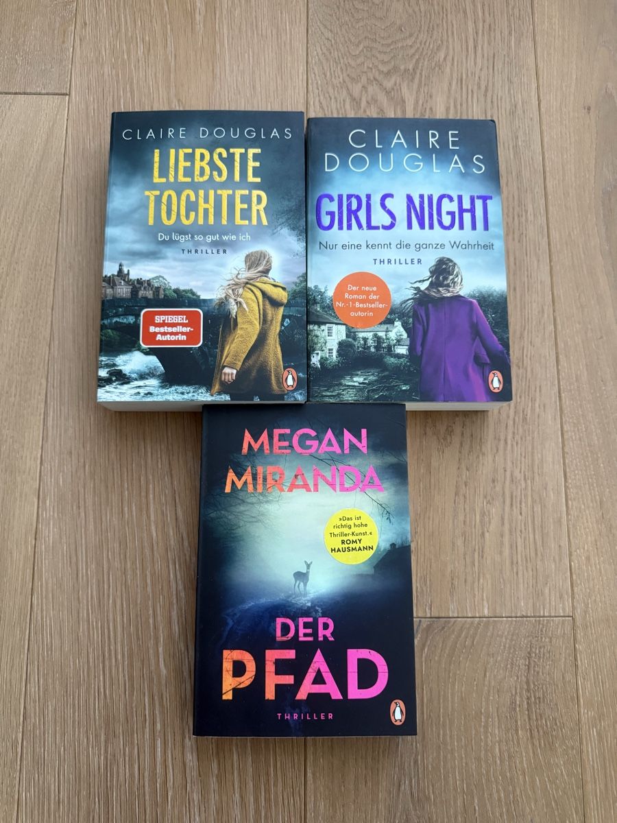 Claire Douglas, Megan Miranda - 3 Thriller-Bücher (Gebraucht) in ...