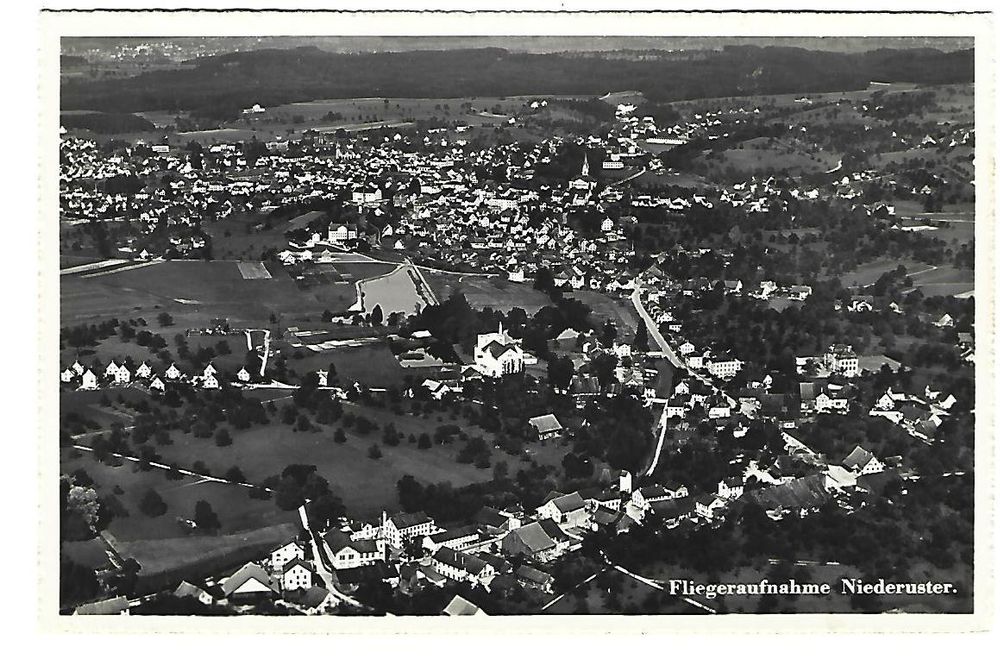 Fliegeraufnahme Niederuster (Gebraucht) in Wetzikon ZH für CHF 7 – mit ...