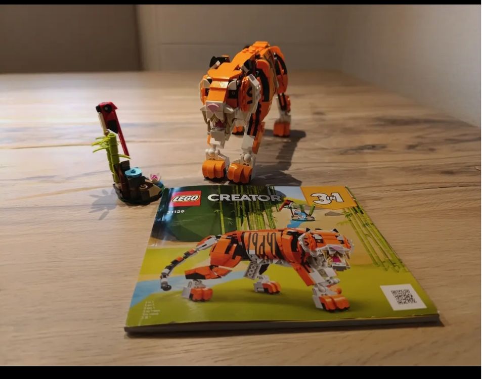 LEGO Creator Tiger 31129, neuwertig (Neu (gemäss Beschreibung)) in ...