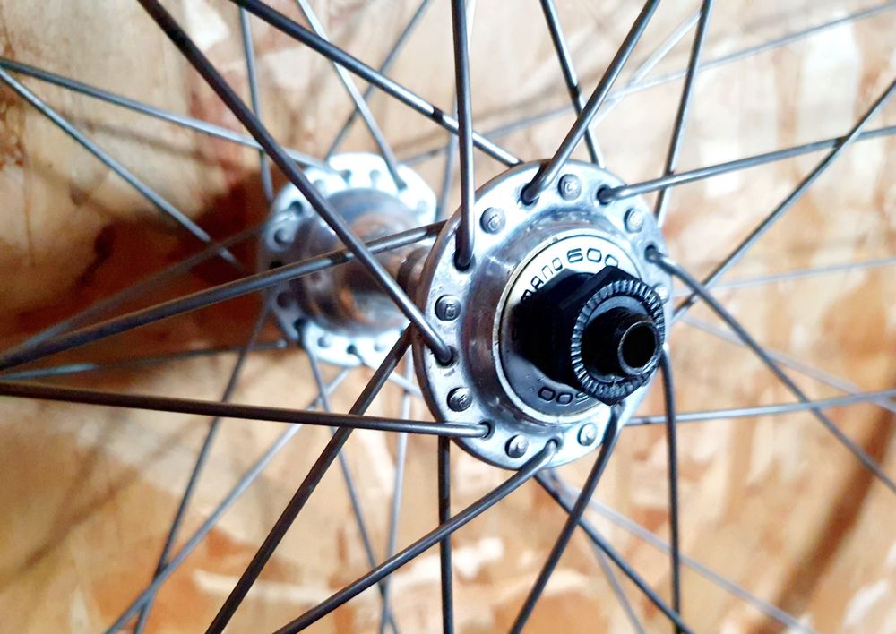 Vintage Collé Laufradsatz Weinmann / Naben Shimano 600 (Gebraucht) in ...