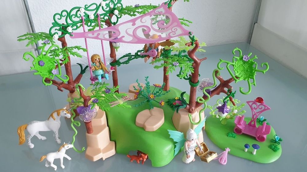PLAYMOBIL Fairies Magischer Feenwald #9132 (Gebraucht) in ...