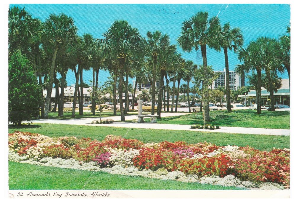 Postkarte St. Armands Key Sarasota, Florida 1988 | Kaufen auf Ricardo