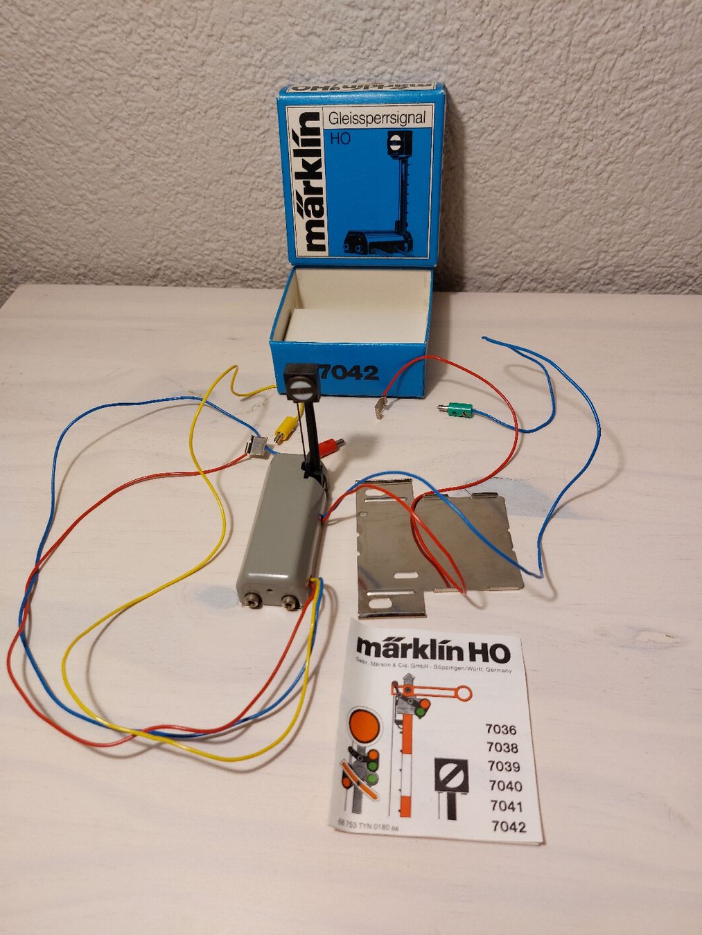 Märklin 7042 Gleissperrsignal (Gebraucht) in Wölflinswil für CHF 8.5 ...