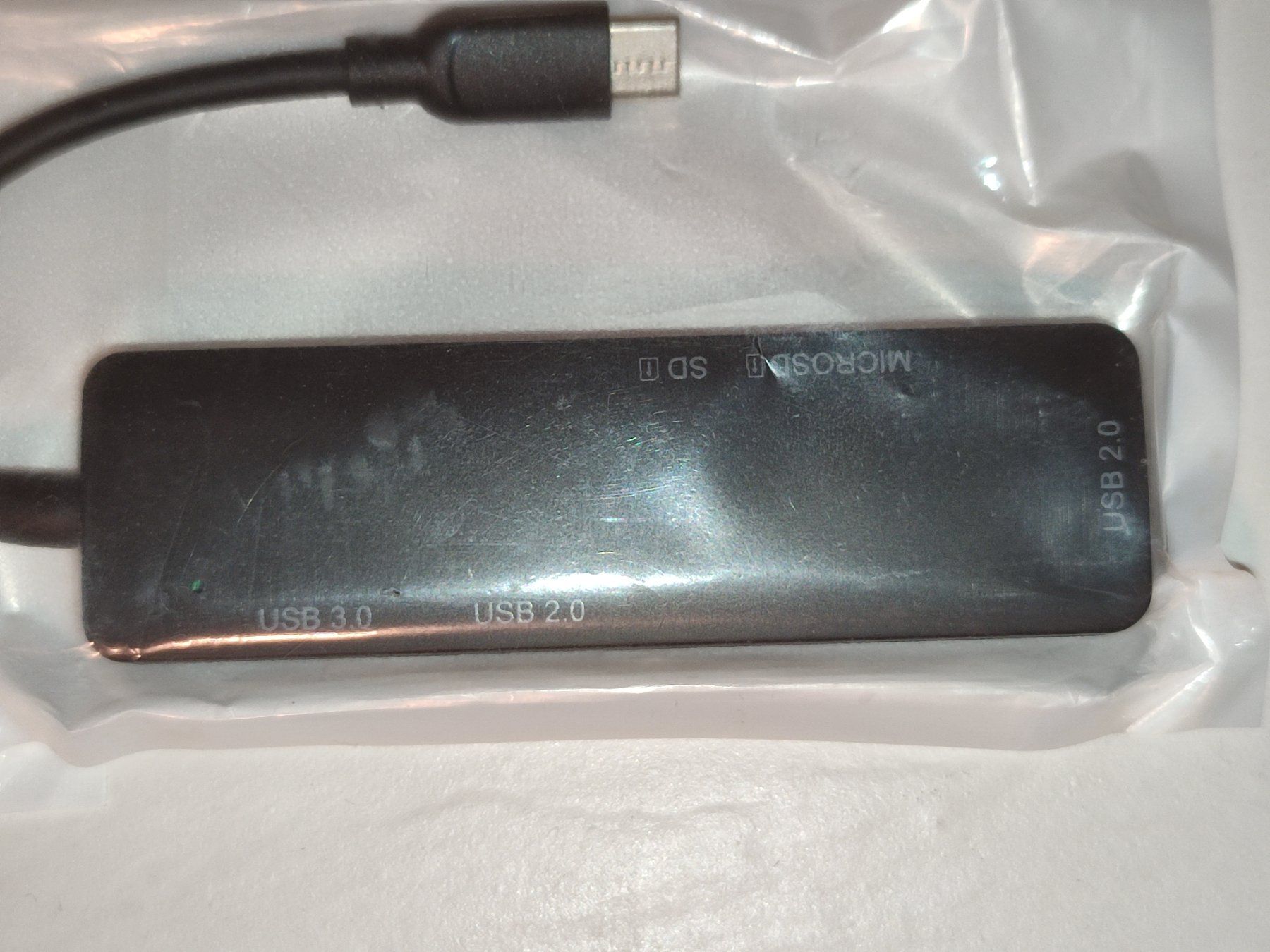 USB 3.0 Hub, mit Kartenleser für MicroSD und SD - NEU (Neu und ...