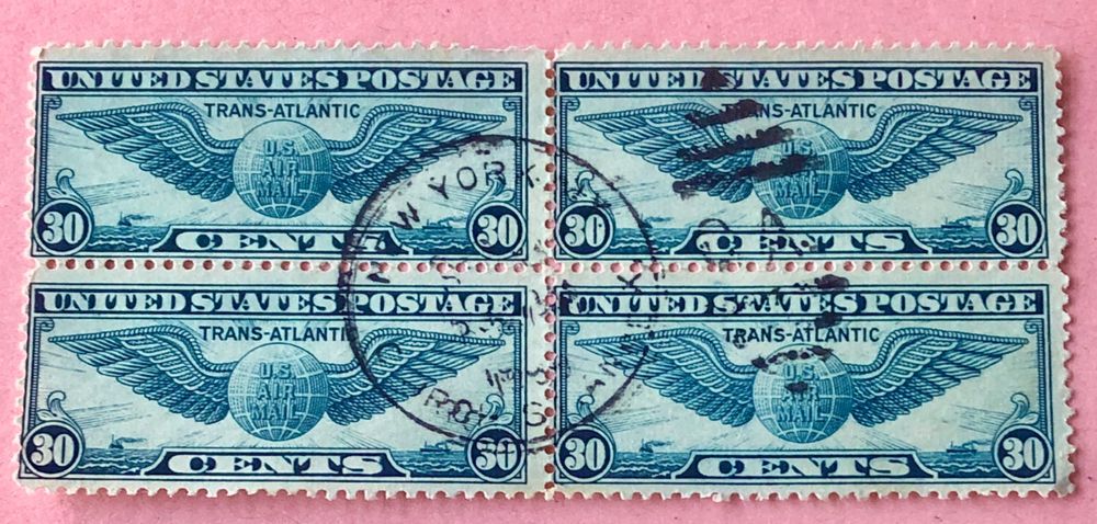 Briefmarken aus Vereinigte Staaten von Amerika (USA) 1939 (Gebraucht) in Aarau für CHF 5 – mit ...