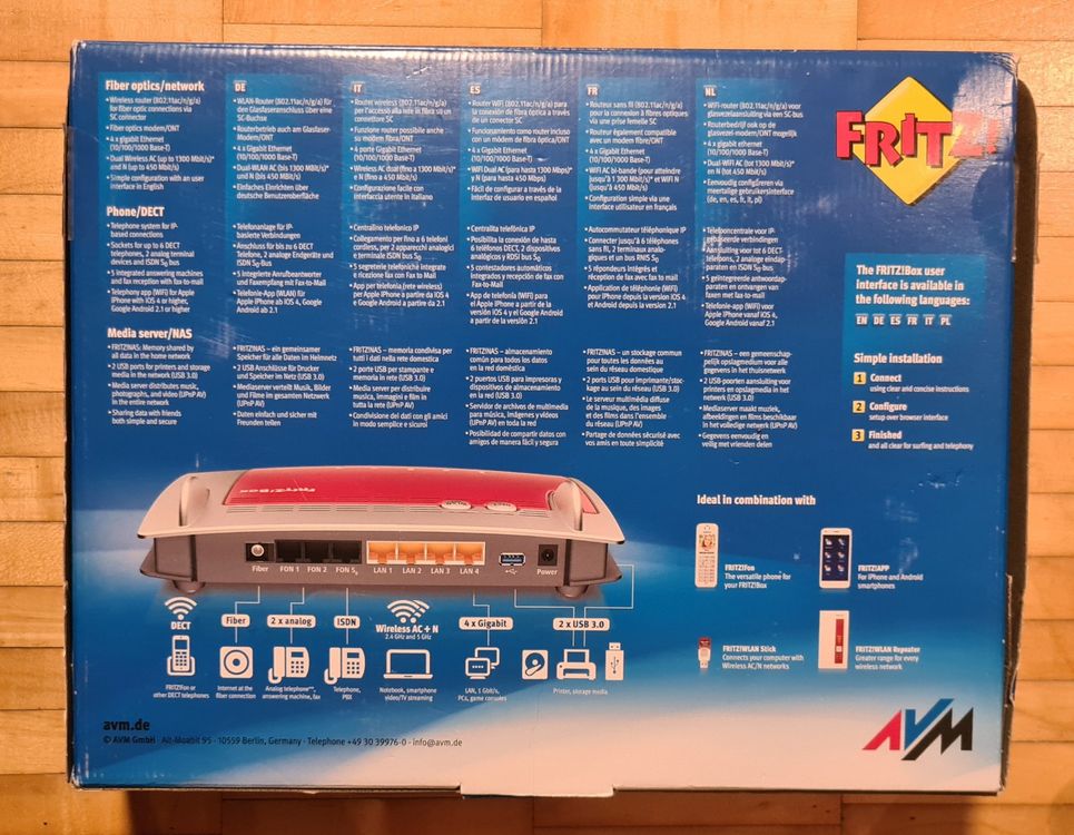 FRITZ!Box 5490 Router | Kaufen auf Ricardo