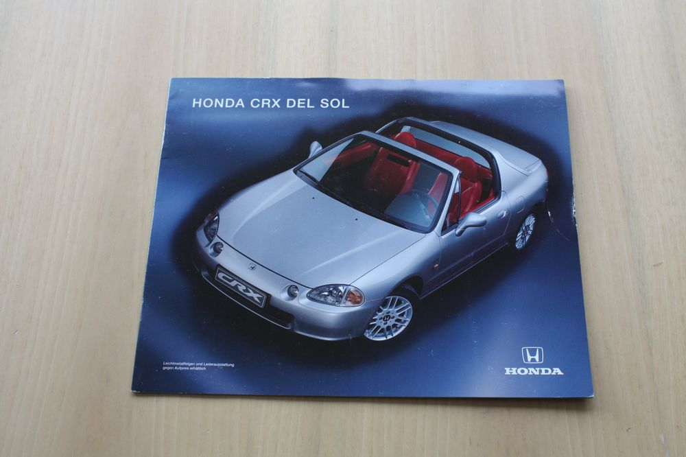 Honda Crx Del Sol Prospekt 8 1996 Kaufen Auf Ricardo