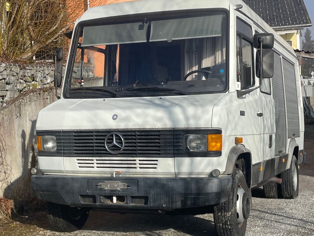 Mercedes 711 D Camper (Gebraucht) in Wilen b. Wil für CHF 6790 – nur Abholung auf Ricardo kaufen