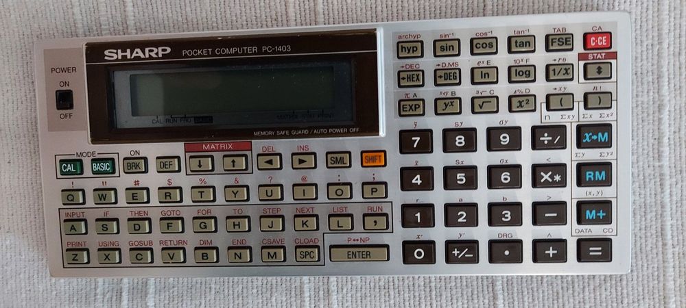 Sharp Taschencomputer PC 1403 (Gebraucht) in Kreuzlingen für CHF 16 ...