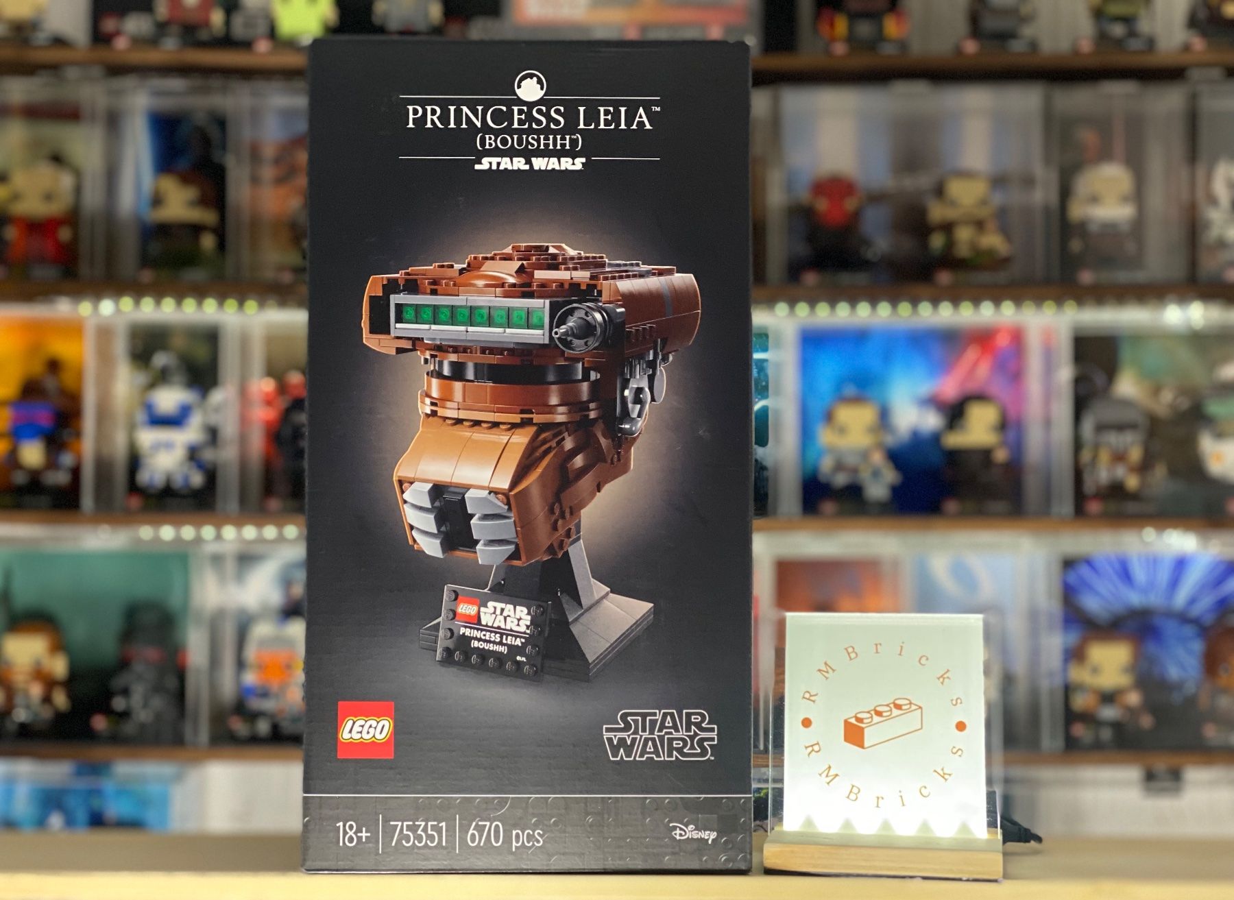 Lego Star Wars Princess Leia Boushh Helm (75351) (Neu und ...
