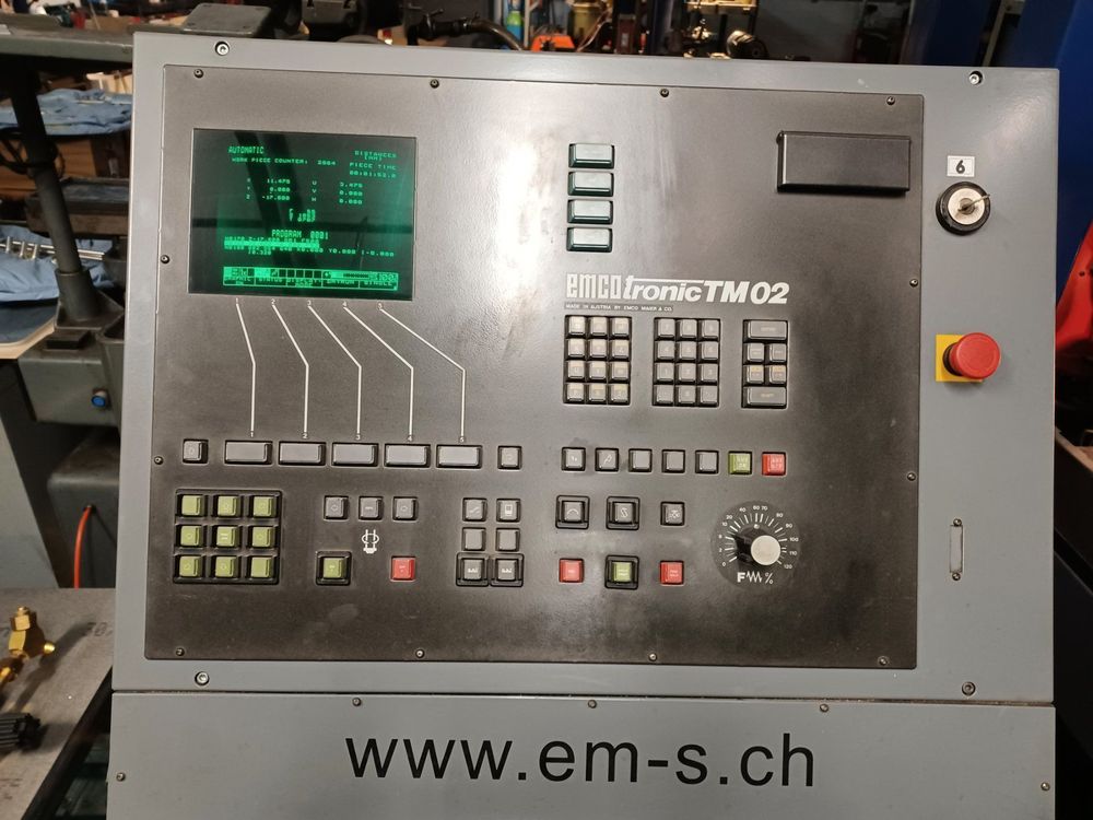 CNC Maschine EMCO VMC-100 / TM02 (D'occasion) à Biel/Bienne pour CHF ...