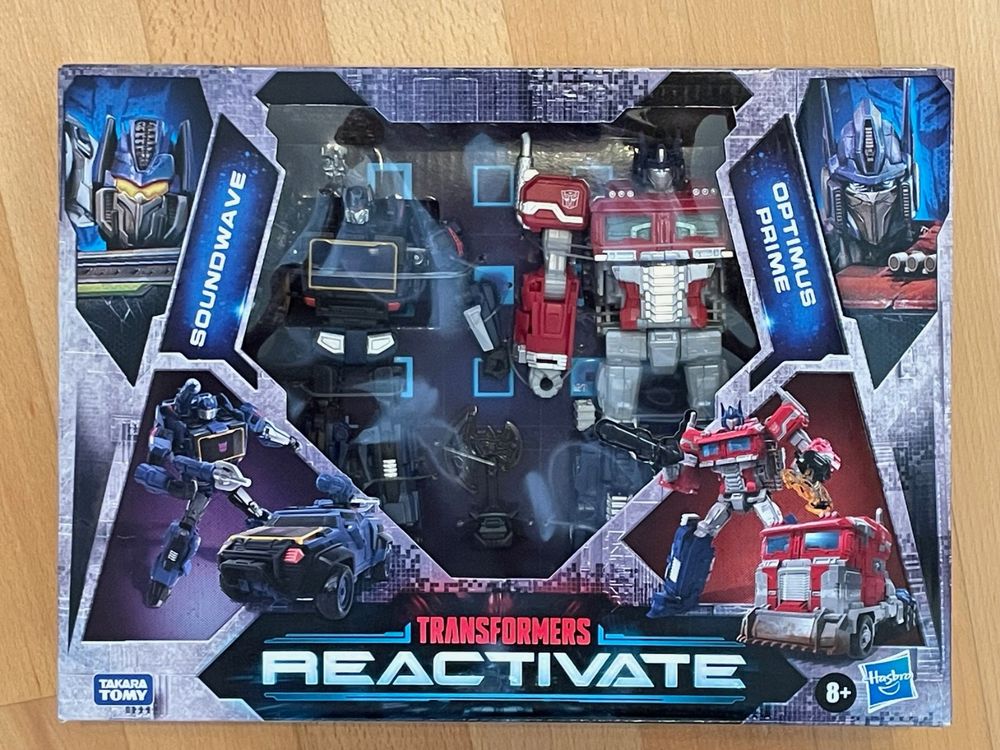 Transformers Reactivate Optimus Prime and Soundwave (Neu und ...