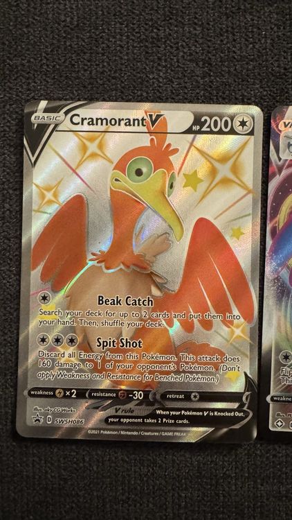 Cramorant V & VMAX Pokemon Karten - Top Zustand! 🔥 (Neu (gemäss ...