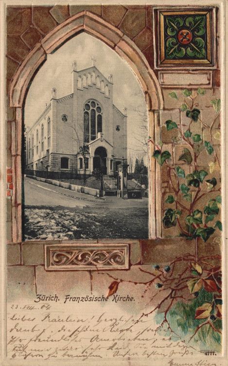 Zürich. Französische Kirche (Gebraucht) in Bronschhofen für CHF 12 – mit Lieferung auf Ricardo ...