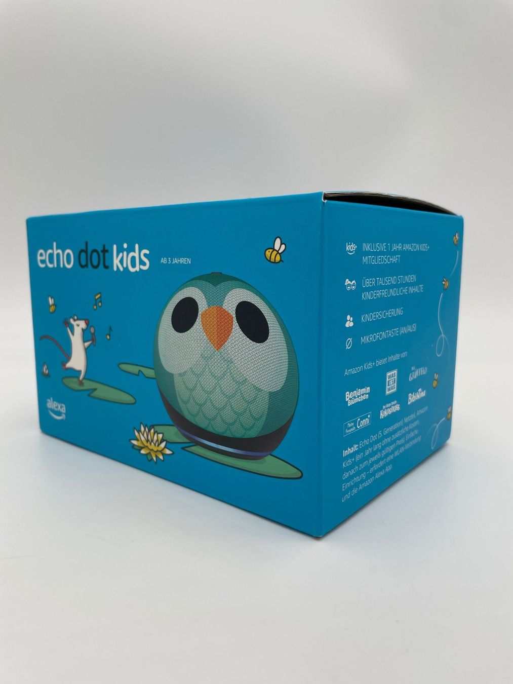 Amazon Echo Dot Kids Edition 5. Gen Smart Lautsprecher Eule (Neu und ...