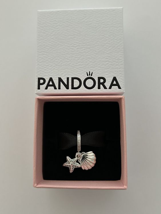 Original Pandora Starfish & Sea Shell Dangle Charm (NP 75) (Neu und ...
