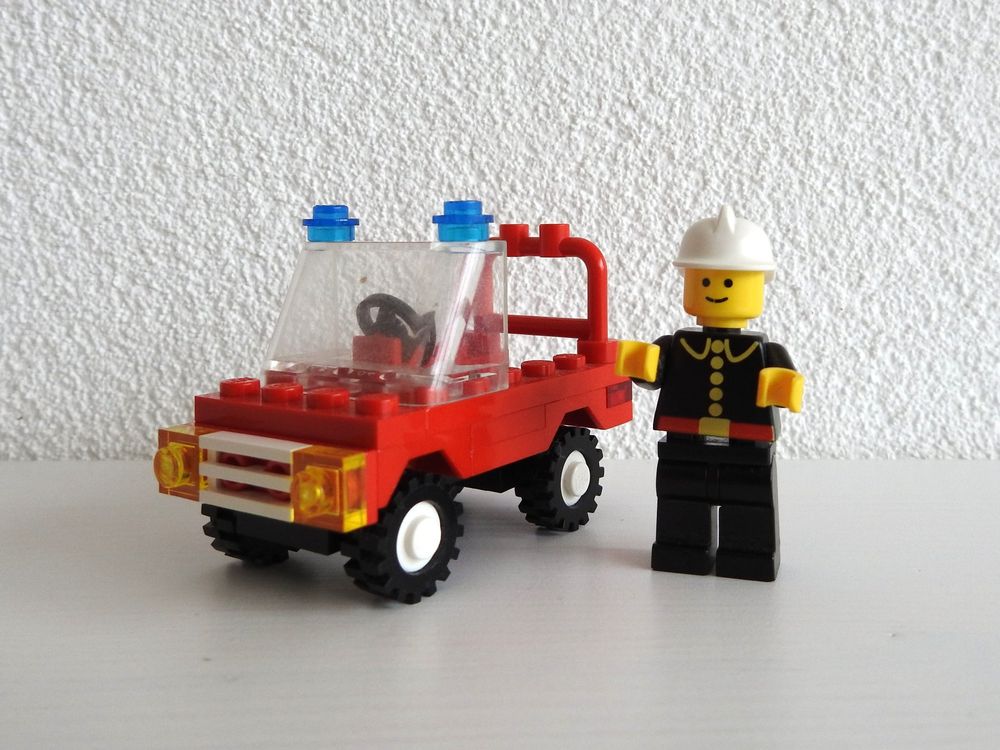 Lego 6505 Fire Chief’s Car, vollständig mit Bauanleitung | Kaufen auf ...