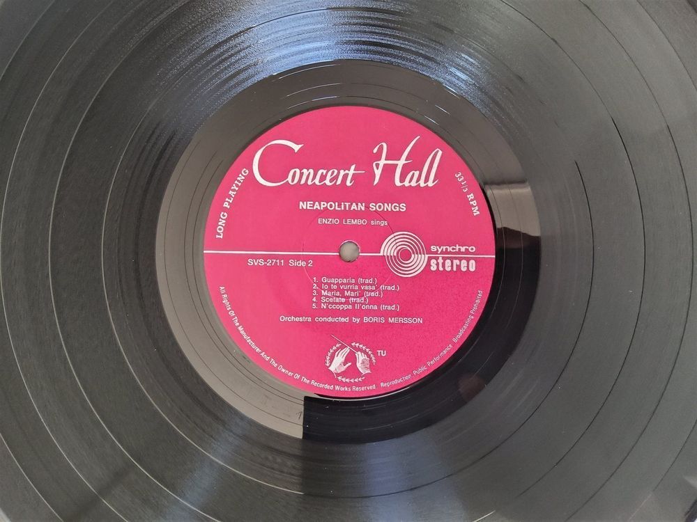 Enzio Lembo – Neapolitan Songs / Pop, Folk aus 60er Jahren (Neu (gemäss ...