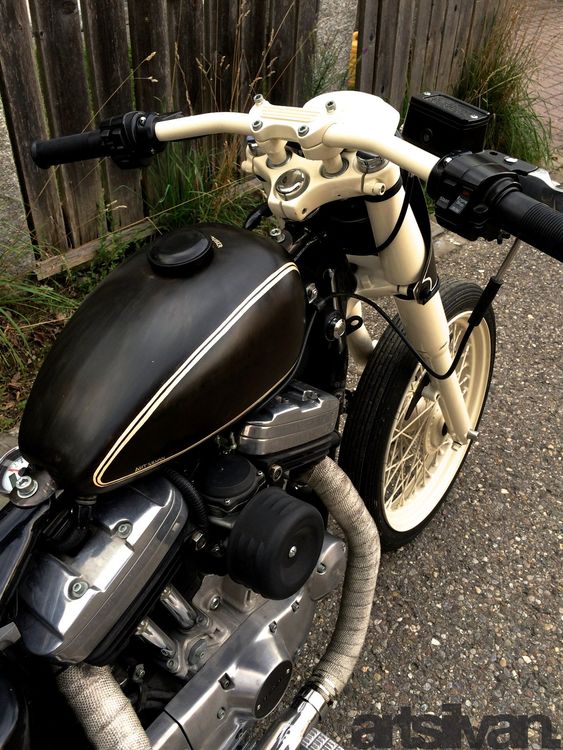 Cream Cruiser / Harley Davidson XLH Sportster 1200 (Gebraucht) in ...