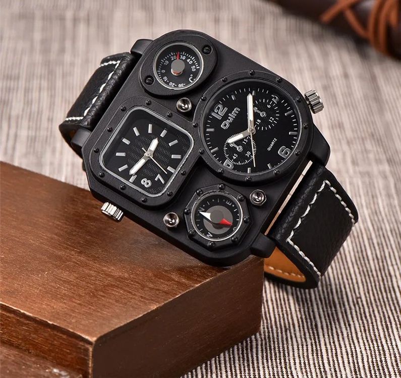 Gragio Dualuhr mit Kompass und Thermometer Quartz (Neu und ...