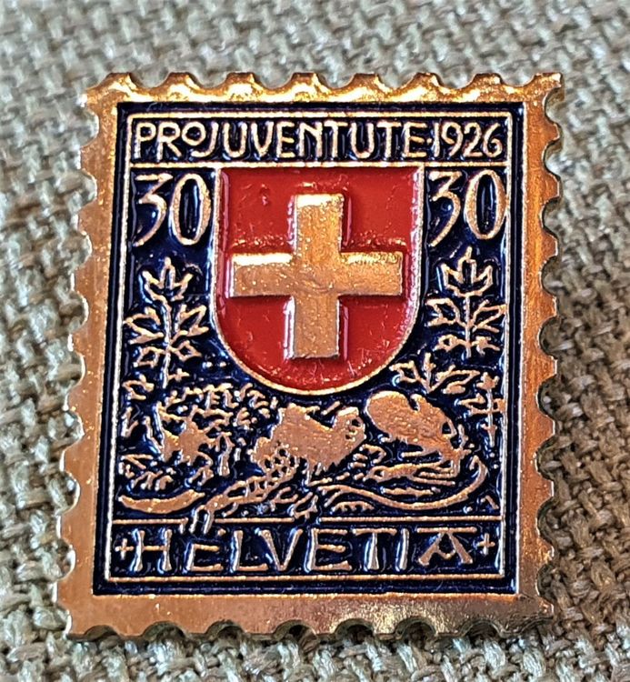 A957 - Pin PTT Helvetia Pro Juventute CH (Gebraucht) in Reinach BL für CHF 2 – mit Lieferung auf ...