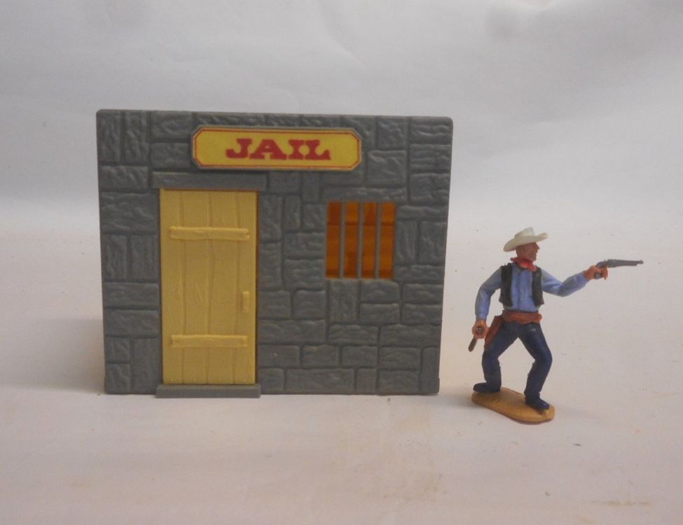 Timpo Toys JAIL Set mit Cowboy-Figur (Gebraucht) in Basel für CHF 25 ...