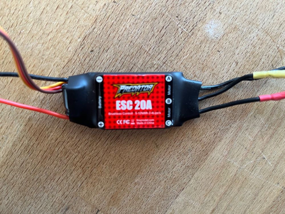 Fms Esc Geschwindigkeitsregler Brushless 6a 12a 20a 40a 50a (Gebraucht ...