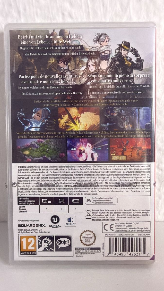 Bravely Default II - Nintendo Switch - BRAND NEW, UNOPENED! (Neu und ...
