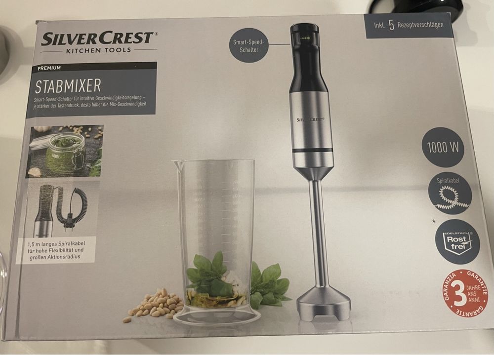 SilverCrest Stabmixer 1000W (Gebraucht) in Tägerschen für CHF 10 – mit ...