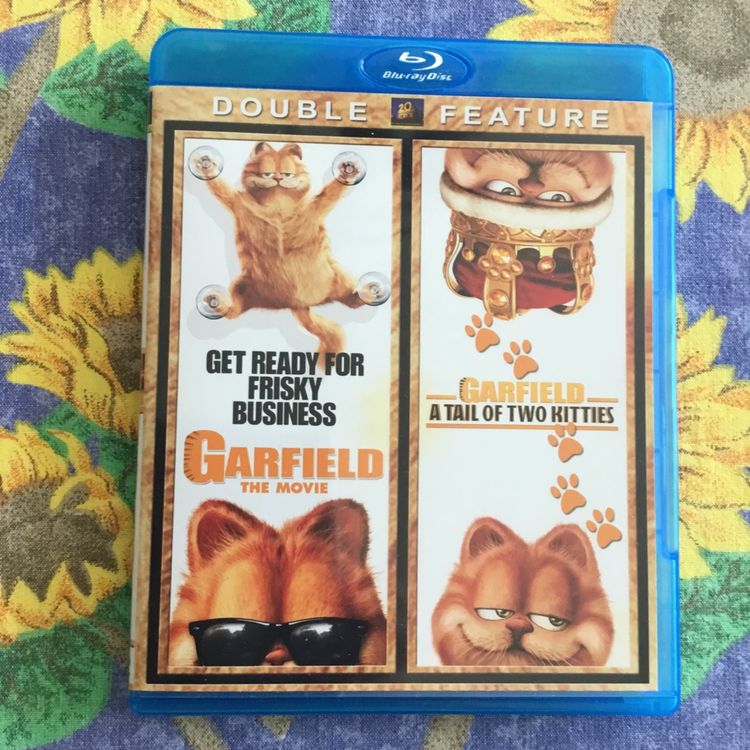 Garfield 1 + 2 Blu Rays- 2 Disc- Englisches Cover | Kaufen auf Ricardo