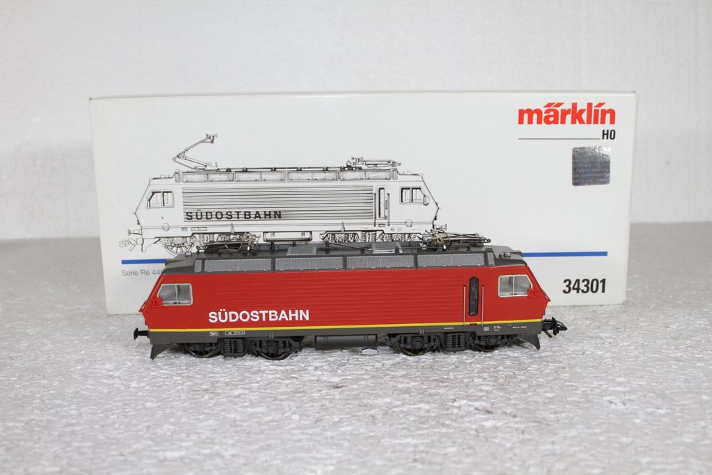 Märklin 34301, 37302 SOB Re 4/4 446 Südostbahn (Gebraucht) in Triesen ...