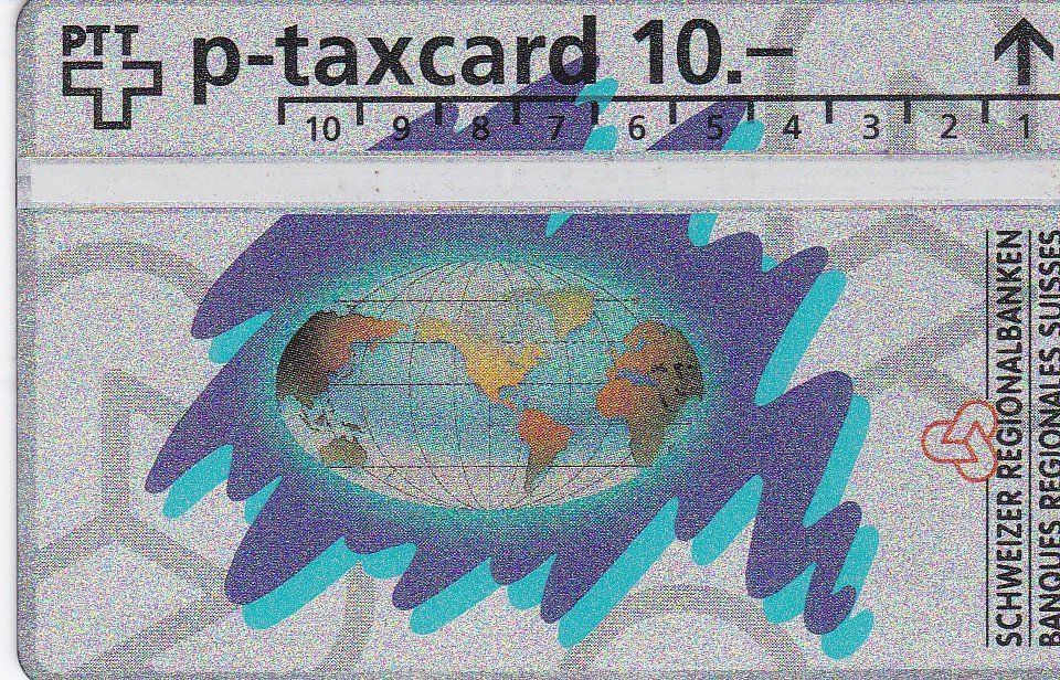 PTT p-taxcard 10, Schweizer Regionalbanken | Kaufen auf Ricardo