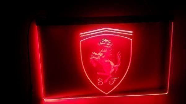 Ferrari Leuchtschrift / Leuchtreklame | Kaufen auf Ricardo