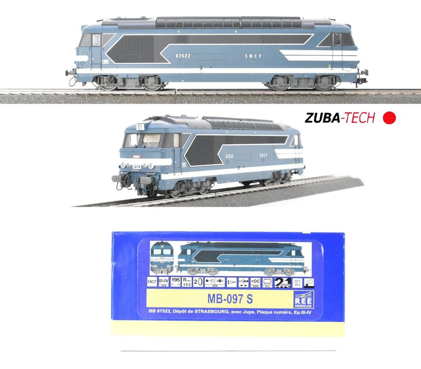 Ree Models MB-097S Serie 6700 SNCF H0 GS Digital mit OVP (Gebraucht) in ...