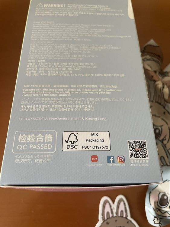 Original Labubu Macaron Boom Toffee (Neu und originalverpackt) in ...